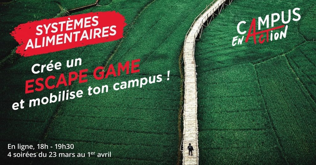 Crée un escape game sur les systèmes alimentaires