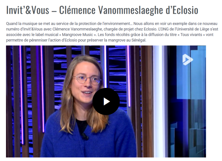 Eclosio & Mangroove Music sur CanalZoom