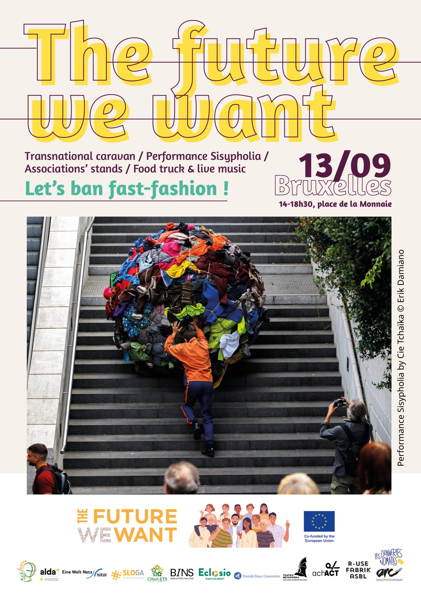 The Future We Want à Bruxelles - Let's ban Fast Fashion!
